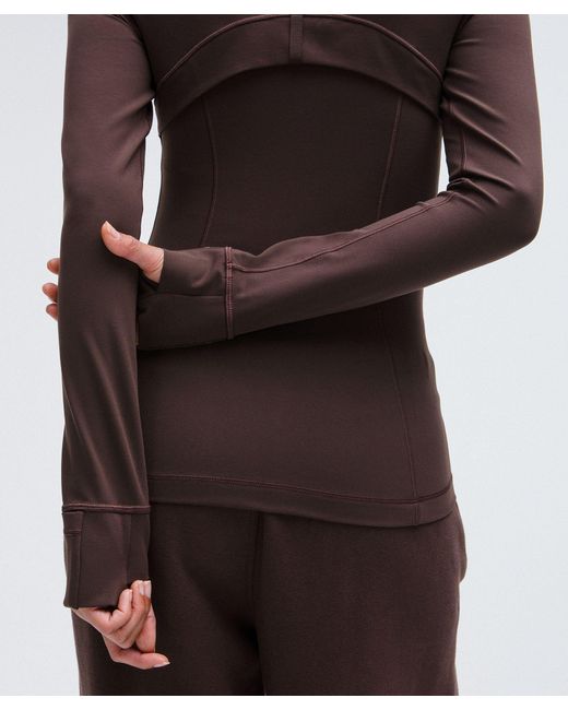 lululemon Define Jacket Nulu in Brown | Lyst
