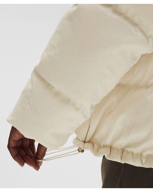 lululemon Wunder Puff 600-Down-Fill Jacket in Natural | Lyst UK