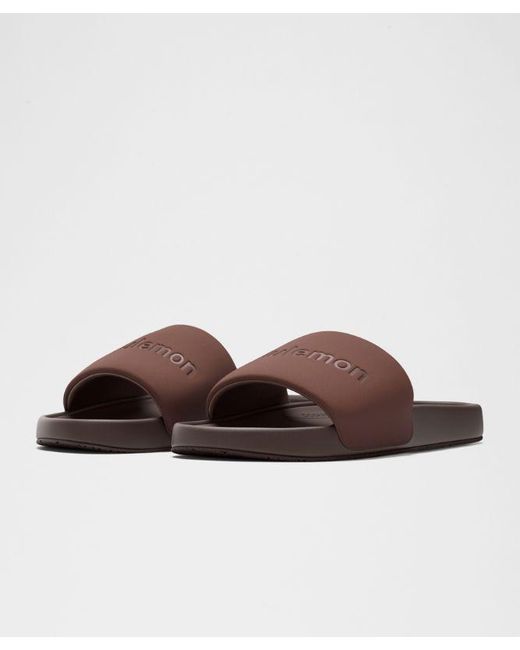 lululemon – Restfeel Slides Graphic – Size 14 in Brown for Men | Lyst UK