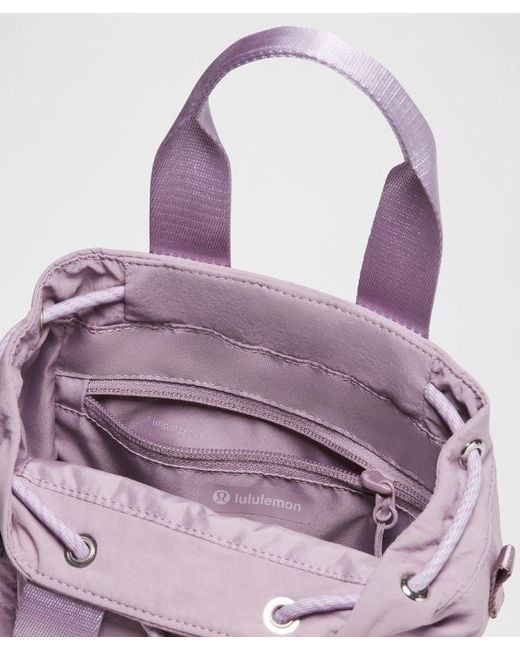 lululemon Convertible Drawstring Bucket Bag Mini 5L in Purple | Lyst UK