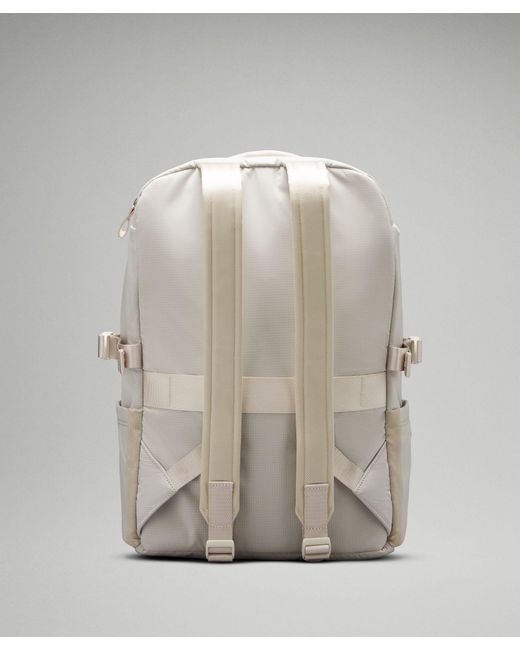 lululemon New Crew Backpack 22L With Logo in Gray | Lyst