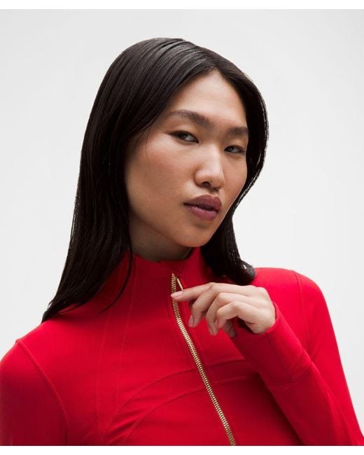 lululemon Lunar New Year Define Cropped Jacket in Red | Lyst UK