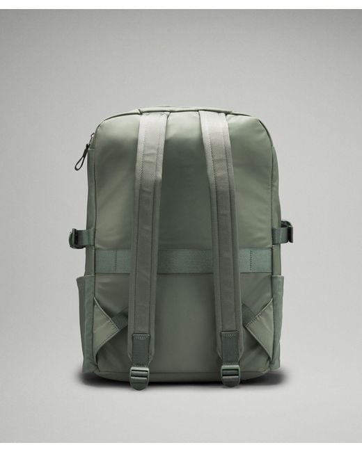 lululemon New Crew Backpack 22L With Logo in Green | Lyst