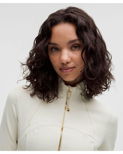 lululemon Define Jacket Luon Sparkle in White | Lyst