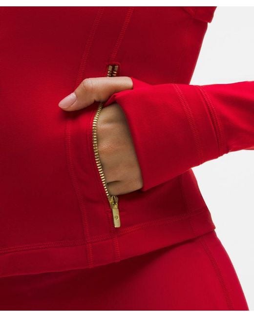 lululemon Lunar New Year Define Cropped Jacket in Red | Lyst UK