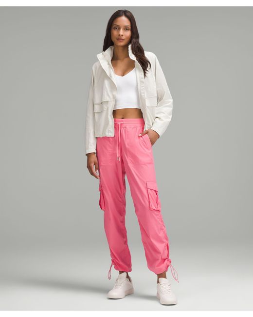 lululemon Dance Studio Relaxed-Fit Mid-Rise Cargo Pants in Pink | Lyst
