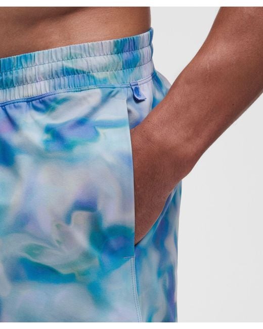 lululemon Swim Short 7" in Blue for Men | Lyst