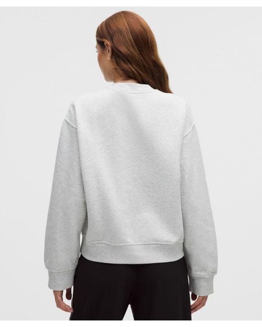 lululemon – Steady State Crew Sweatshirt – Color Light/ – Size Large in ...