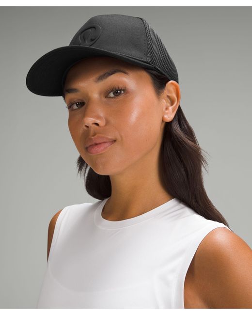 lululemon Trucker Hat - Color Black - Size S/m | Lyst
