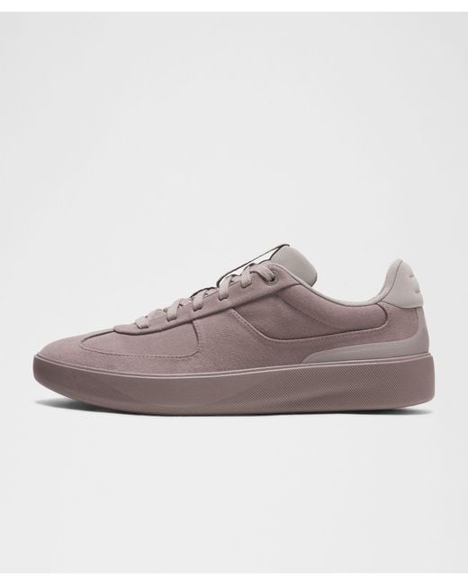 lululemon Cityverse Microsuede Sneaker in Brown for Men | Lyst
