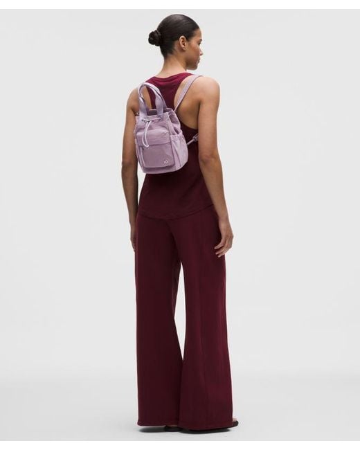 lululemon Convertible Drawstring Bucket Bag Mini 5L in Purple | Lyst UK