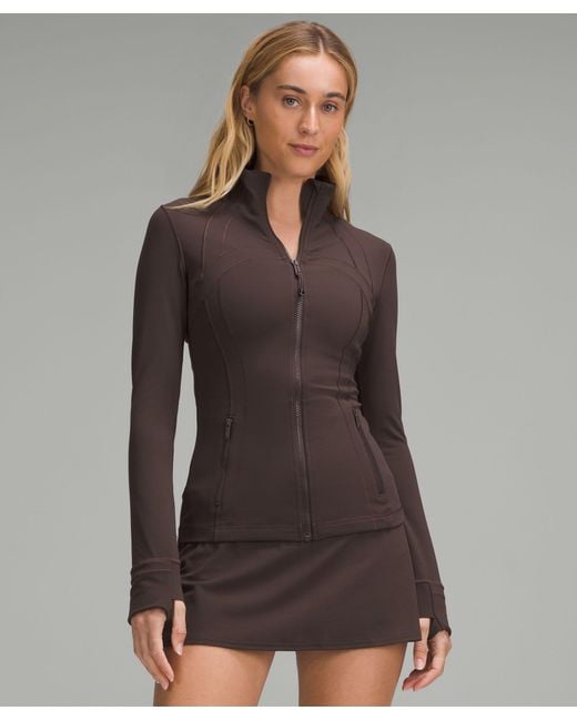 lululemon Define Jacket Nulu in Brown | Lyst
