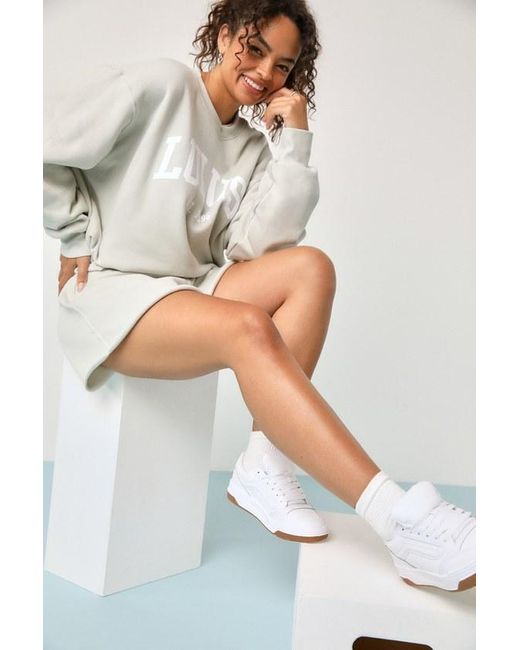 Vans Hylane Gum Chunky Sneakers in White | Lyst