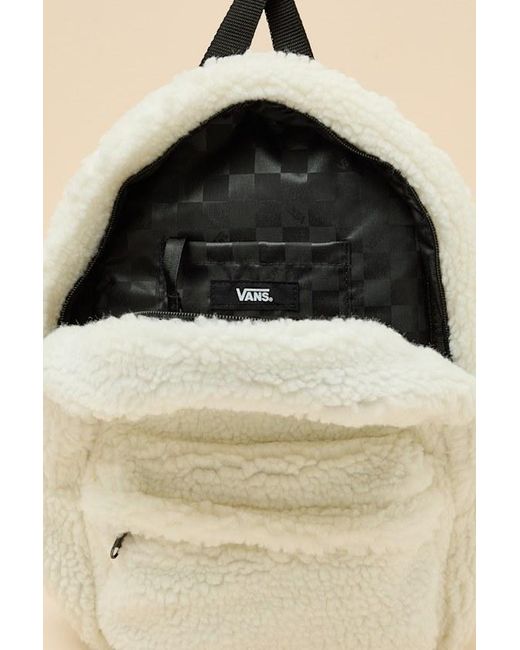 Vans Old Skool Mini Backpack in Natural | Lyst UK