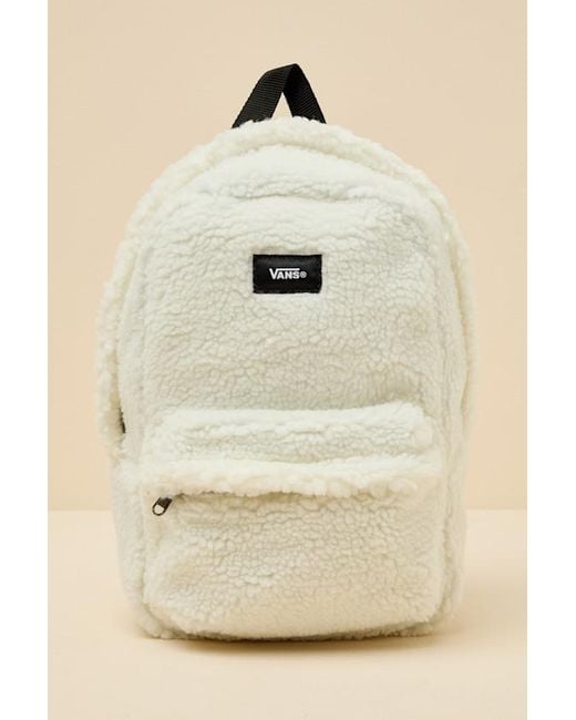 Vans Old Skool Mini Backpack in Natural | Lyst UK