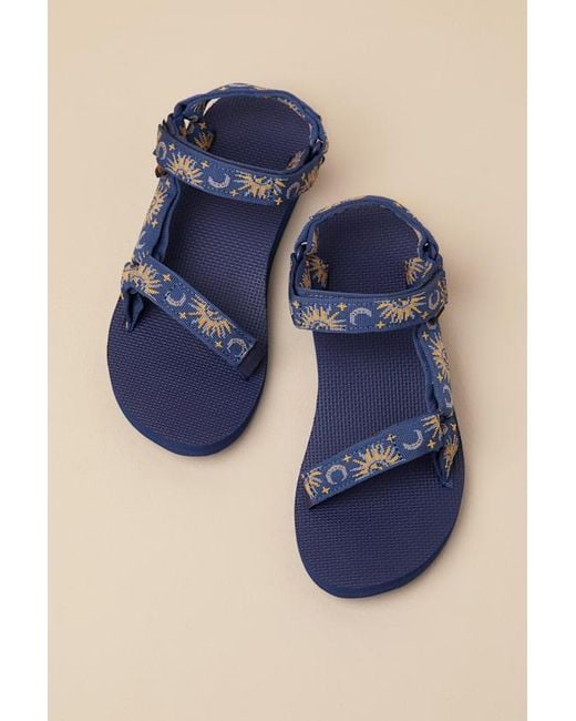 Teva Original Universal Sun And Moon Sandals in Blue | Lyst