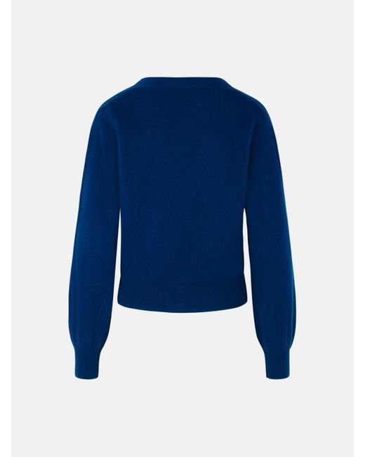 Colorush 'jessie' Cashmere Cardigan in Blue | Lyst
