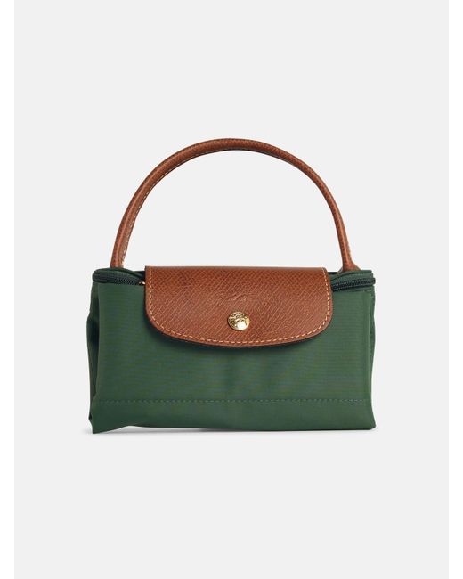 Longchamp 'le Pliage Original' S English Polyamide Bag in Green | Lyst