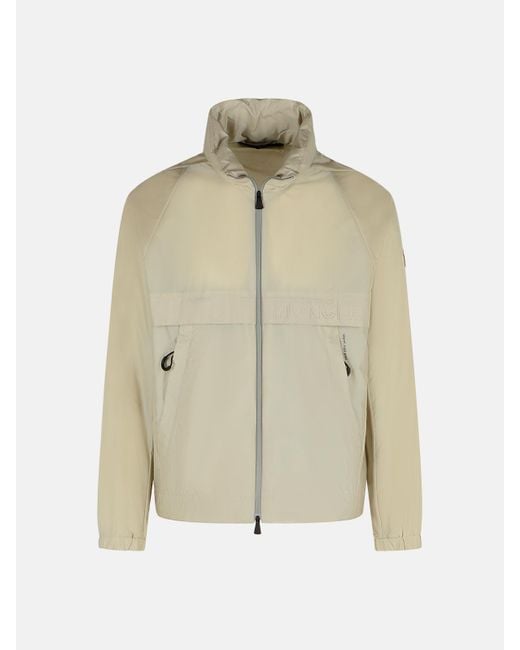 Moncler 'Negara' Nylon Jacket in Natural for Men | Lyst