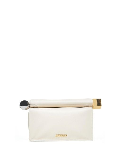 Jacquemus Le Rond Carré Pocket Square in Natural | Lyst
