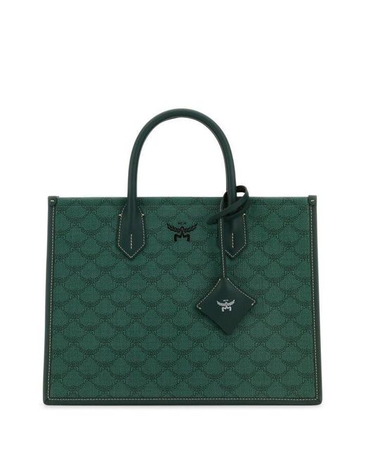 MCM Himmel Loritos Tote Bag in Green for Men | Lyst
