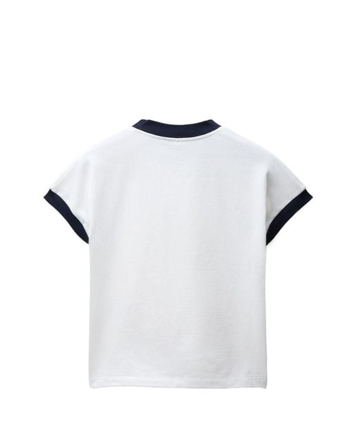 Versace Tops in White | Lyst