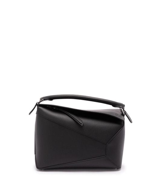 Loewe 'Puzzle Edge' Medium Bag in Black | Lyst