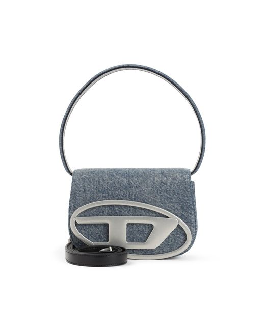 DIESEL 1Dr Shoulder Bag in Blue | Lyst