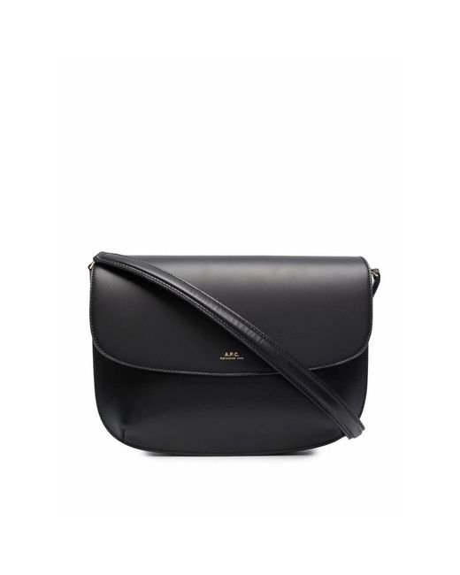 A.P.C. Shoulder Bags in Black | Lyst