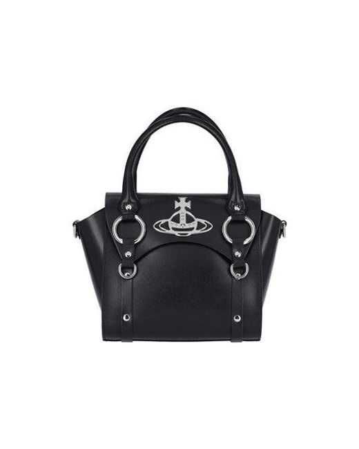Vivienne Westwood Small Betty' Handbag in Black | Lyst