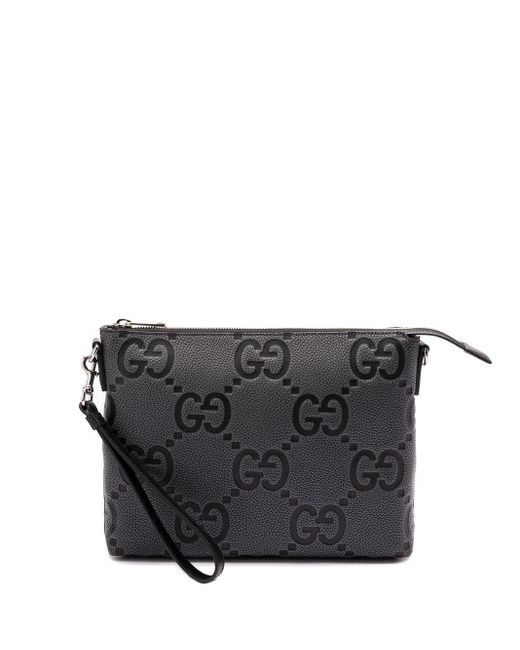Gucci 'Gg' Crossbody Bag in Black for Men | Lyst