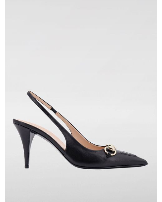 Gucci High Heel Shoes in Black | Lyst