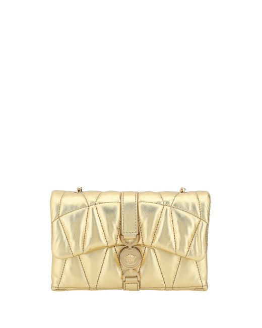 Versace Lambskin Kleio Mini Shoulder Bag in Metallic | Lyst