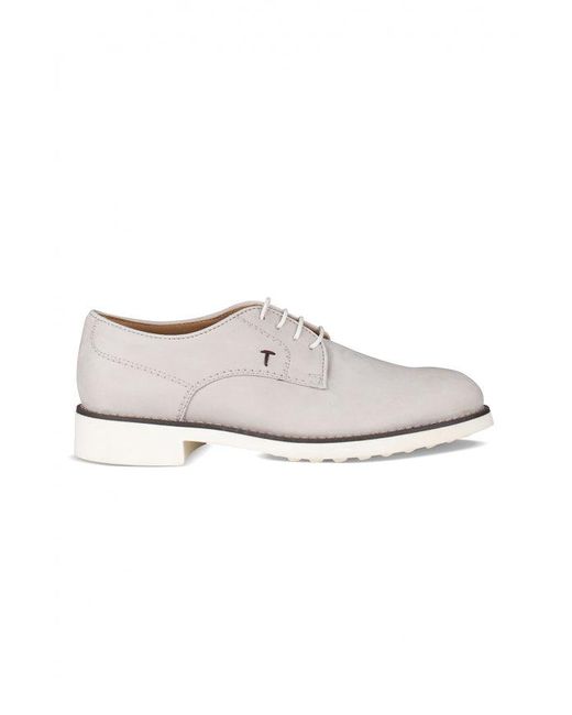 Todâ€™s Derby in White for Men | Lyst