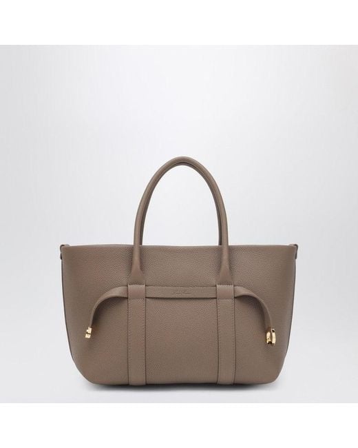 Loro Piana Ghiera Shopper Small Bag in Brown | Lyst