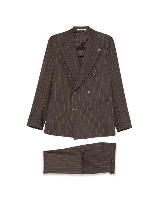 Tagliatore Suits in Brown for Men | Lyst
