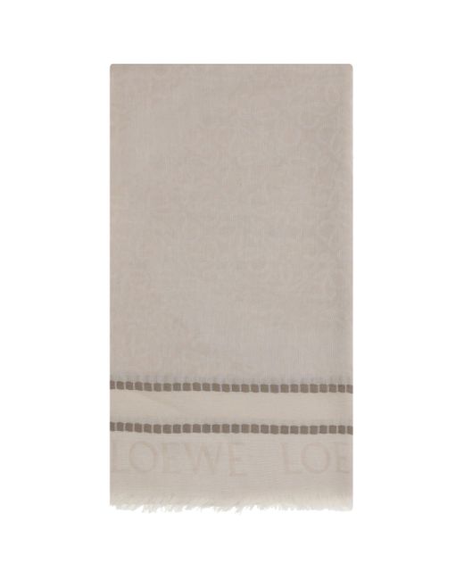 Loewe Logoed Pareo in Gray for Men | Lyst