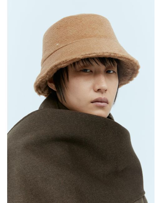 Max Mara Fiducia Teddy Lined Bucket Hat | Lyst