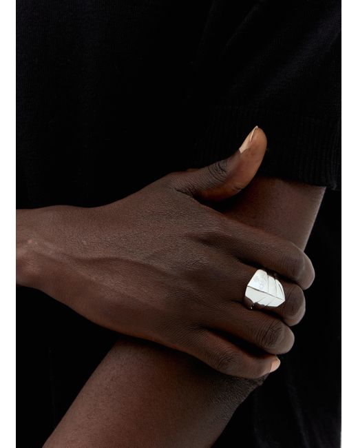 Vivienne Westwood Knuckleduster Ring in Black for Men | Lyst