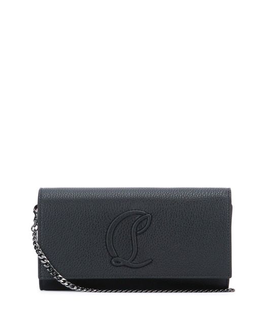 Christian Louboutin By My Side Wallet On A Chain Calf Emp/Cl Logo Debo ...