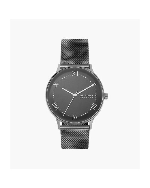 Skagen Stainless Steel Dress Watch in Gray for Men | Lyst