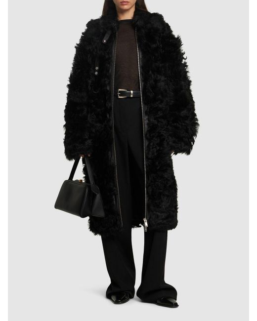 Moose Knuckles Luar Ena Unisex Coat in Black | Lyst