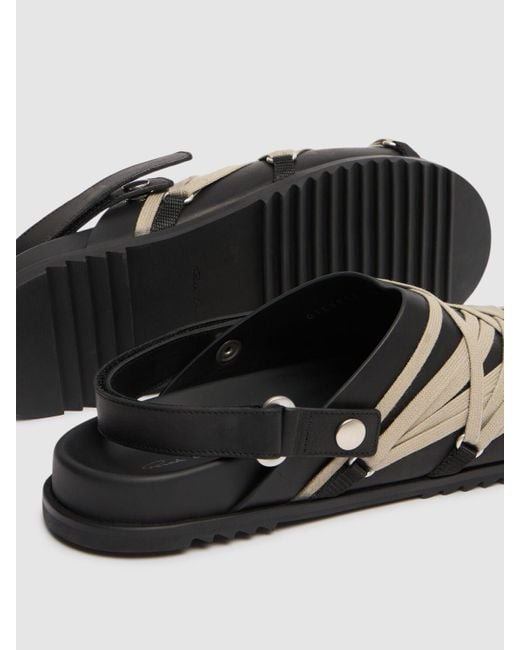 Rick Owens Megalaced Mules in Black for Men | Lyst