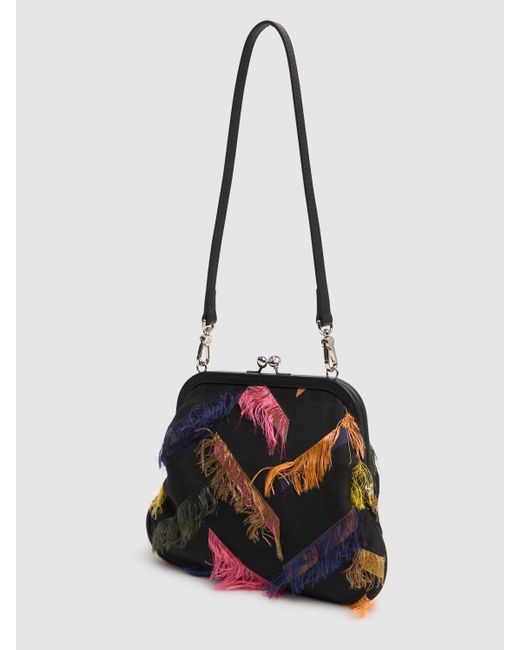 Vivienne Westwood Vivienne Leather Clutch in White | Lyst