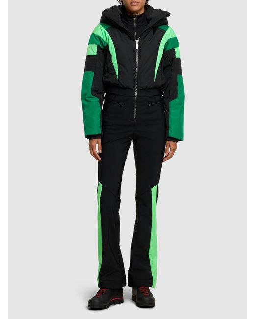 Fusalp Julienne Tech Puffer Ski Suit in Black | Lyst
