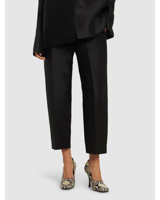 Khaite 100mm Eva Python Embossed Leather Pumps in Metallic | Lyst