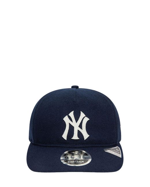 KTZ Retro Crown 9fifty New York Yankees Cap in Blue for Men | Lyst