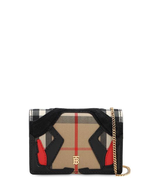 Burberry Jessie Leather Wallet On Chain | IUCN Water