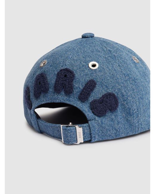 Ami Paris Trucker Cap in Blue | Lyst