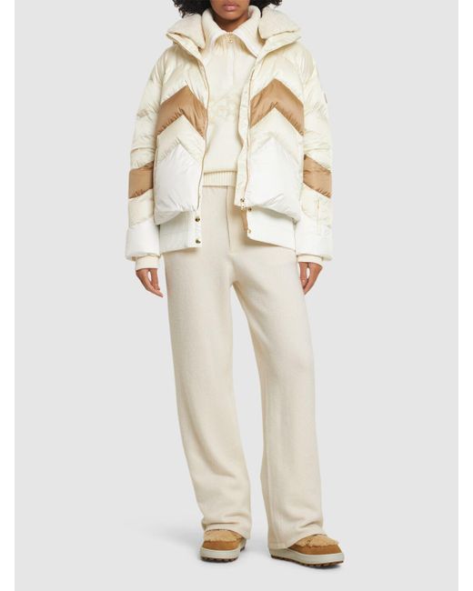 Bogner Vanja1 2-layer Functional Down Jacket in Natural | Lyst